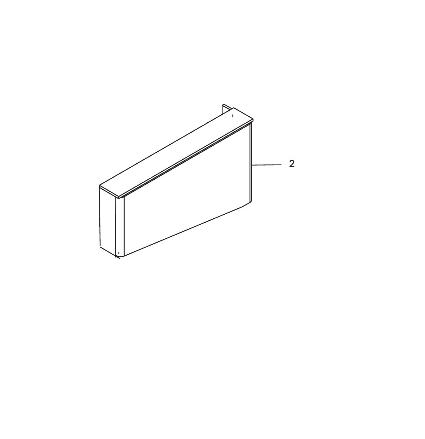 Shur-co: Build-Out Front Corner Aluminum Right (Track Assemblies)