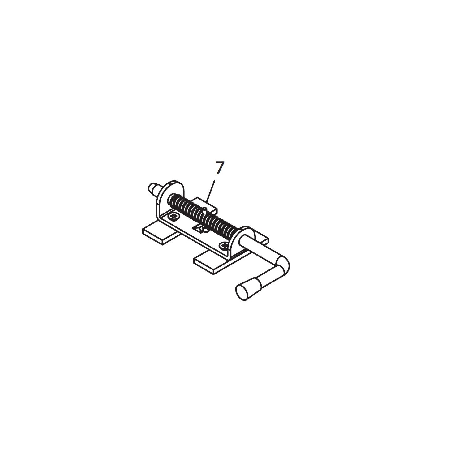Shur-co: Front/Rear Bow Lock by (Magnum)