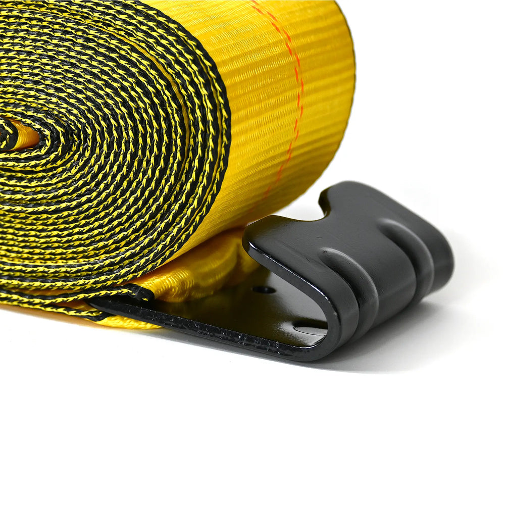 Buy 4"x30' Winch Strap with Flat Hook from RouteOneTrailers