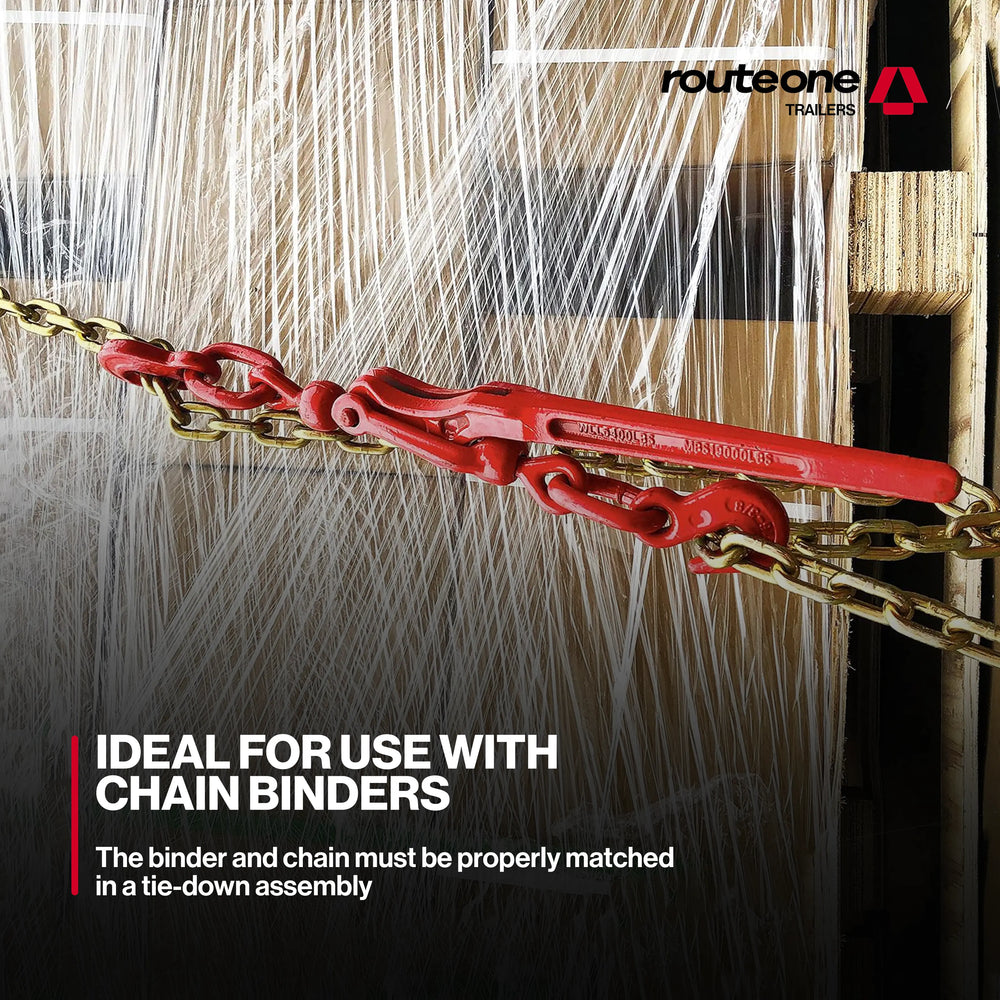 3/8” x 20’ Grade 70 Transport Chain | DOT Load Securement | RouteOne