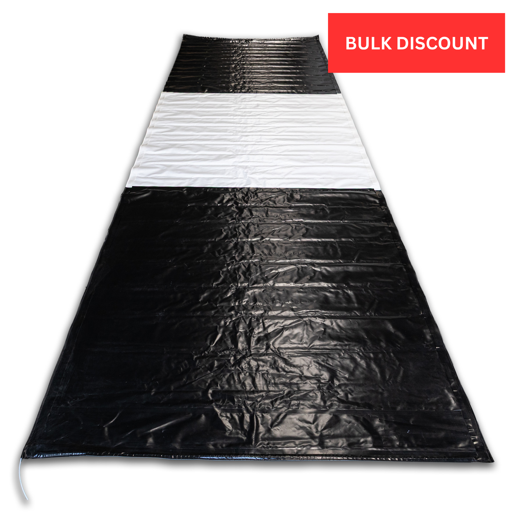 Quick Draw 98H Tarp Panel 89in Wide, Black w/ Skylight